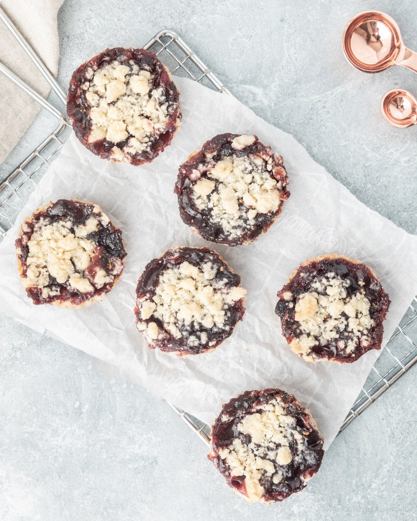 Cherry Crumble Cookies - Hungry Little Asian Girl