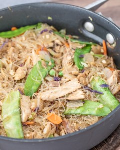 Pancit Bihon (Filipino Stir-Fry Noodles) - Hungry Little Asian Girl